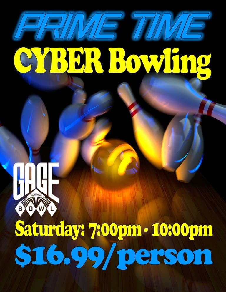 Specials | Events | Discounts | Gage Bowl | Topeka, KS